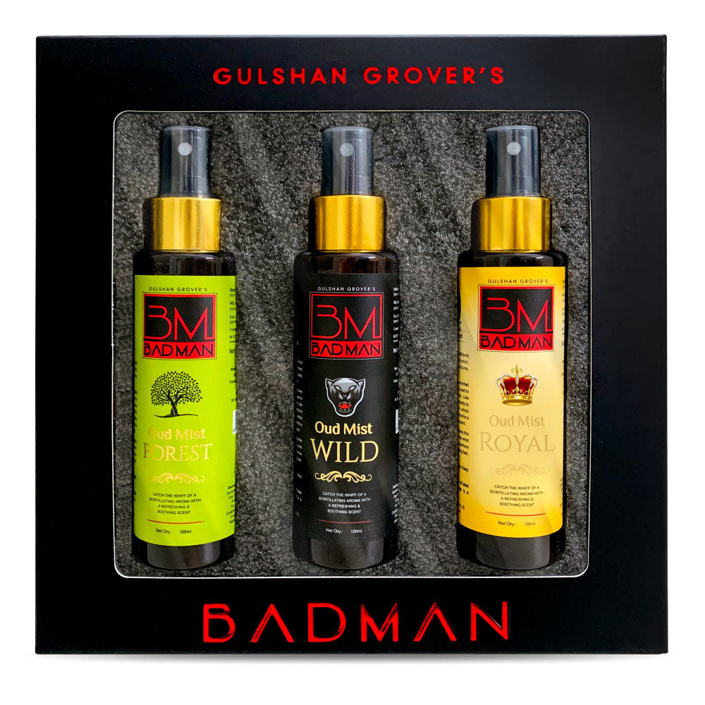 Badman Premium Oud Mist Spray Kit - Complete Oud Experience | Badman ...